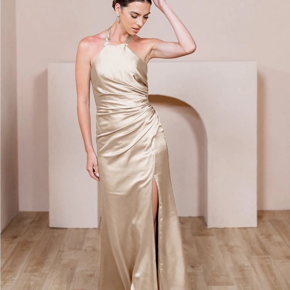 Revelry | Dresses | Fallon Satin Dress From Revelry | Poshmark